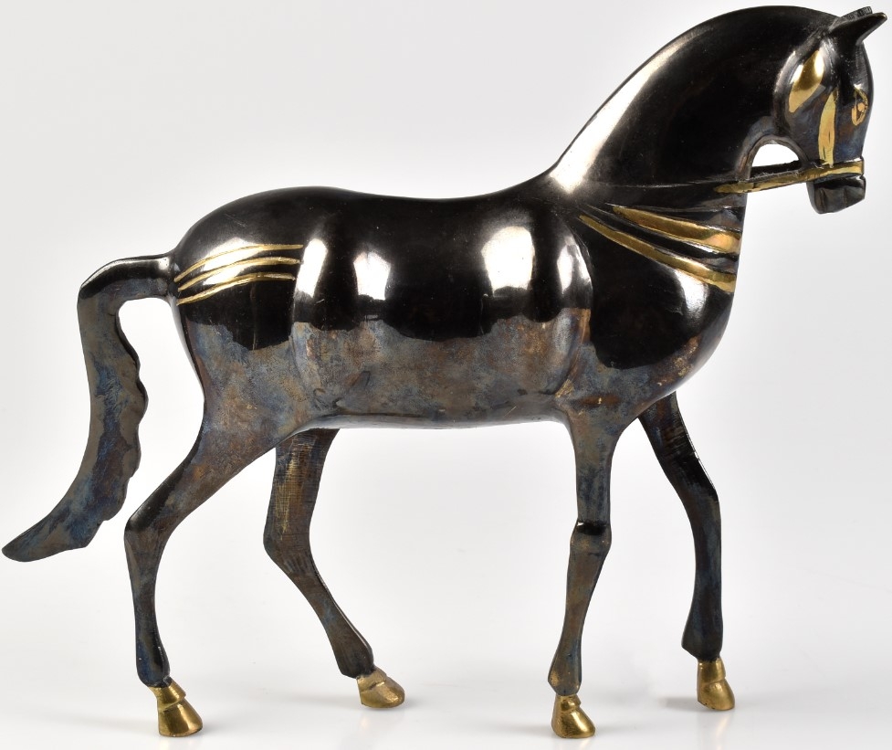 Messing skulptur - hest | Oldshit-vintagetreasures antikk, kuriosa og gjenbruksbutikk ...